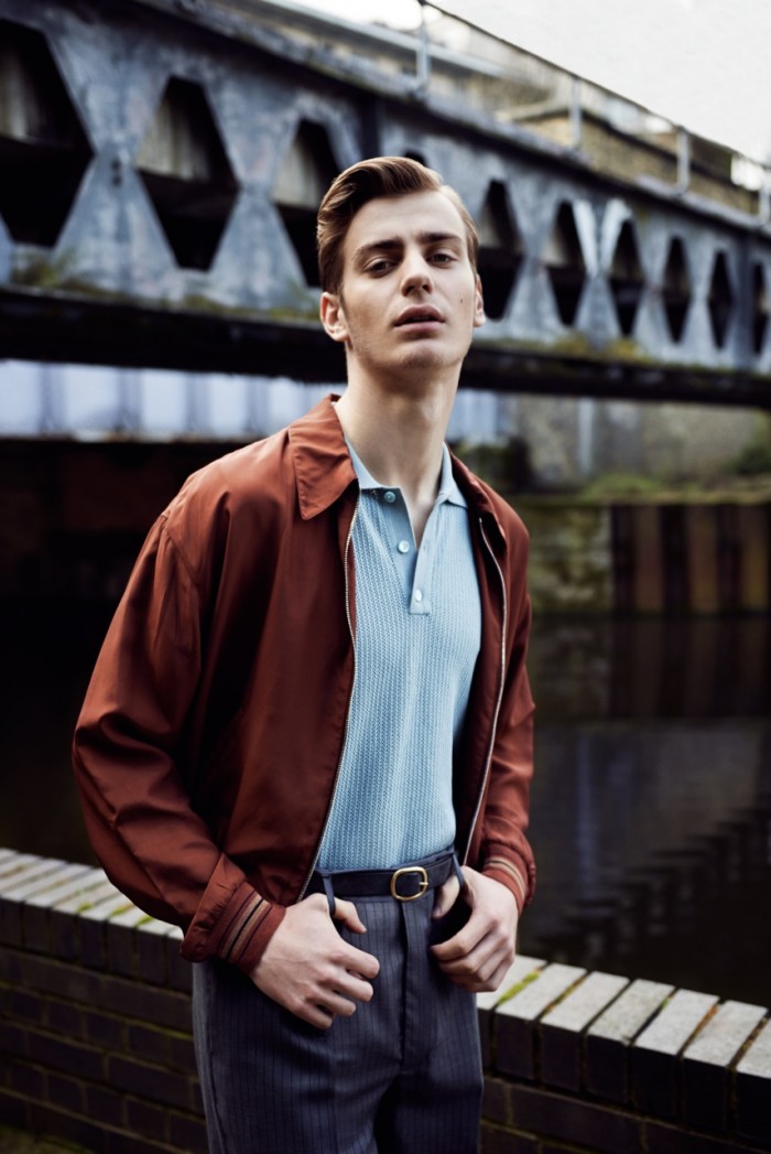 Ben Allen Charms in Retro-Inspired Looks for L'Officiel Hommes Turkey ...