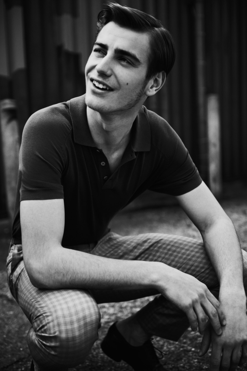 Ben Allen Charms in Retro-Inspired Looks for L'Officiel Hommes Turkey ...