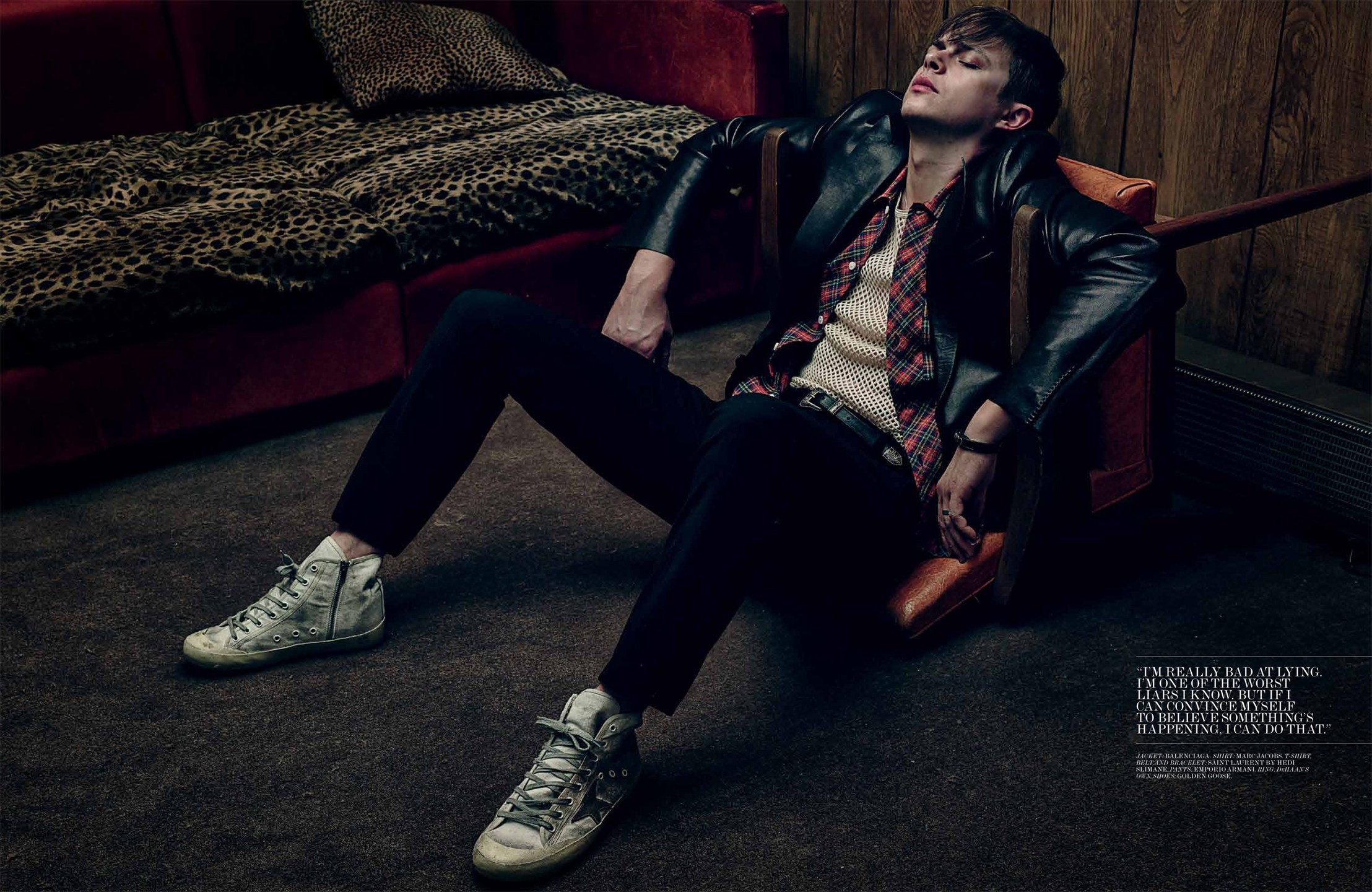 Dane DeHaan Goes Edgy for Interview Shoot with Steven Klein – The ...