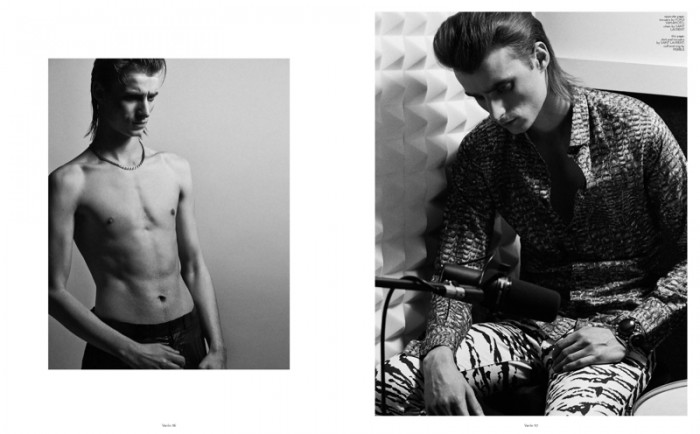 Laurie Harding Channels Bowie for Varon Magazine – The Fashionisto