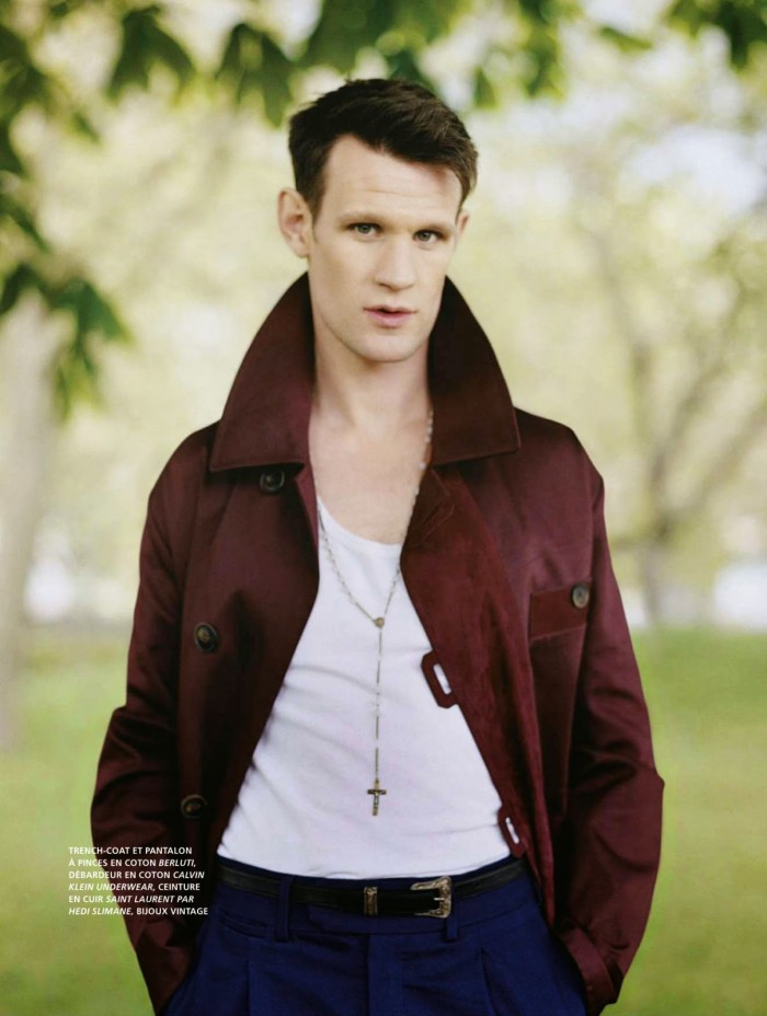 Matt Smith Covers L’Officiel Hommes Paris – Page 2 – The Fashionisto