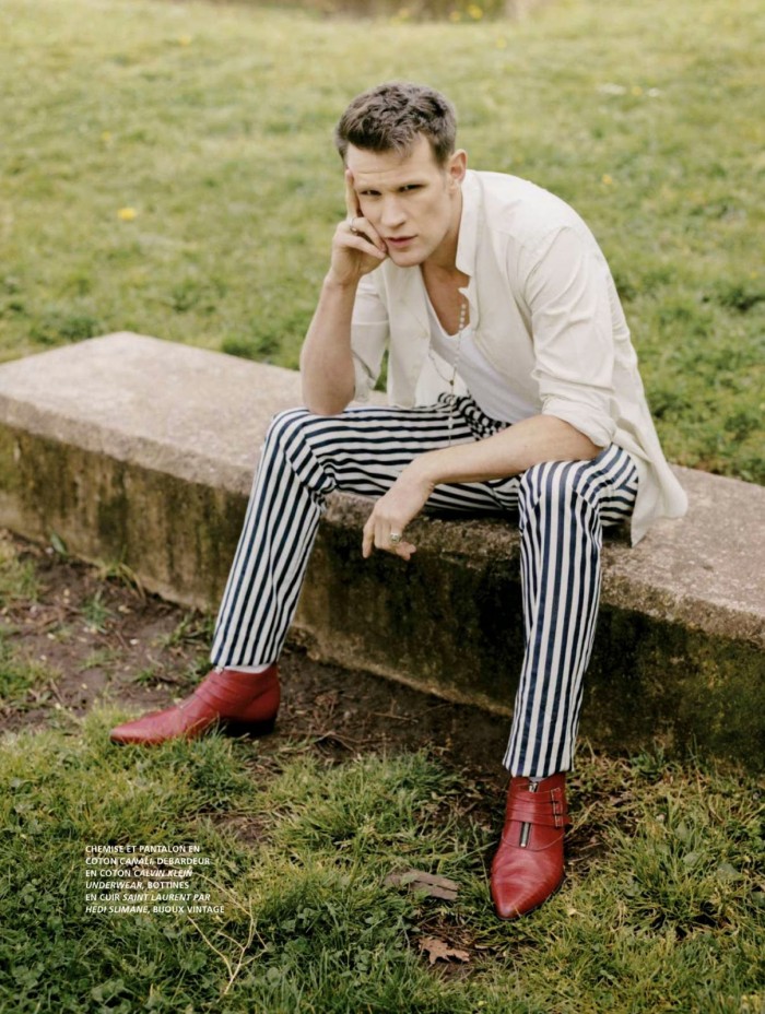 Matt Smith Covers L’Officiel Hommes Paris – Page 2 – The Fashionisto