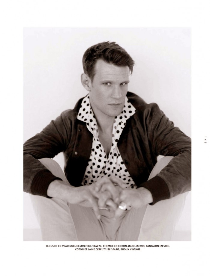 Matt Smith Covers L’Officiel Hommes Paris – Page 2 – The Fashionisto
