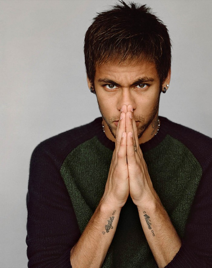 Neymar Covers WSJ Magazine in Calvin Klein Obsession Top – The Fashionisto