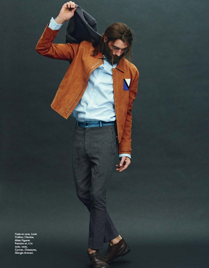 Parisian Chic! Patrick Petitjean for Elle Man France – The Fashionisto