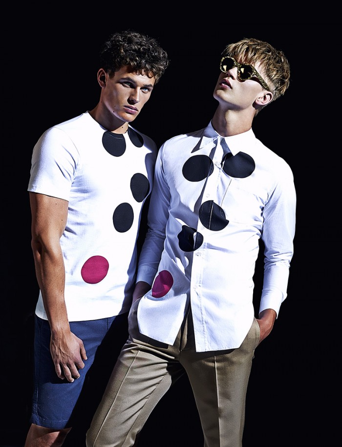 Polka Dots & Fashion! Sam Harwood + Maximilian Wefers for Attitude ...