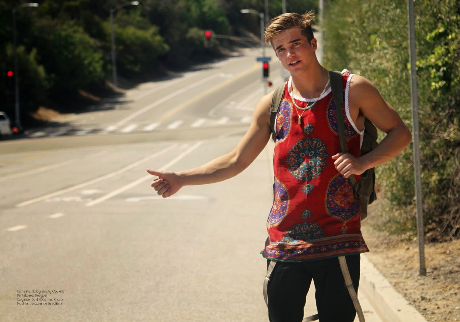 River Viiperi Goes Hitchhiking for Risbel – The Fashionisto