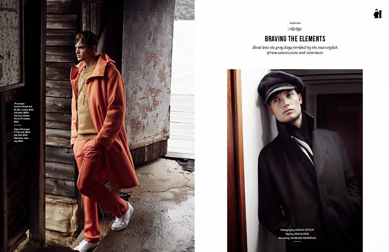 Braving the Elements: Stefan Pollmann for Men’s Style Australia – The ...