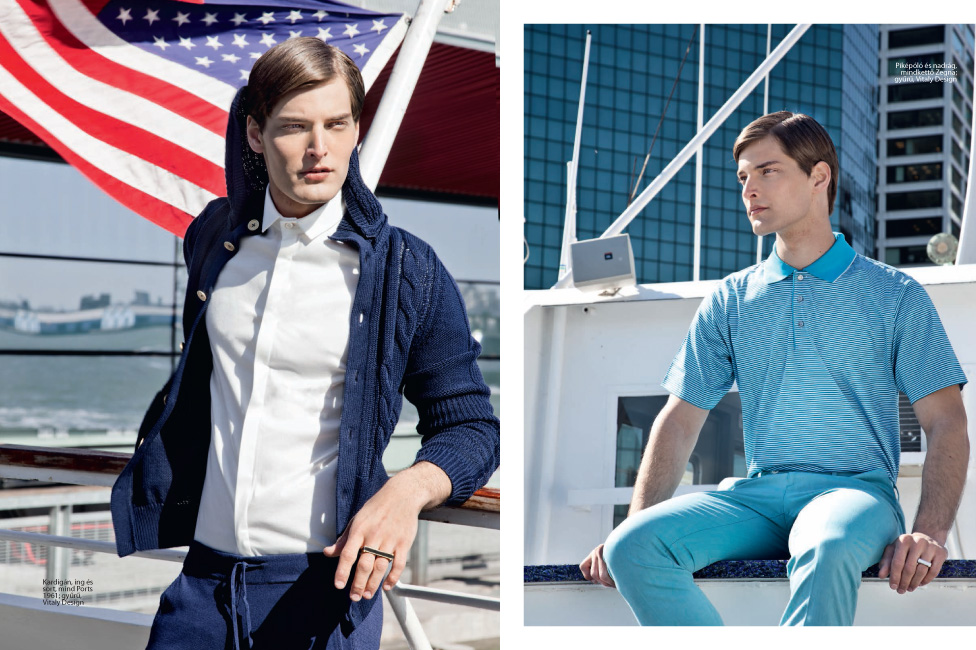 Sport & Style: Janos Molnar for Elle Man Hungary – The Fashionisto