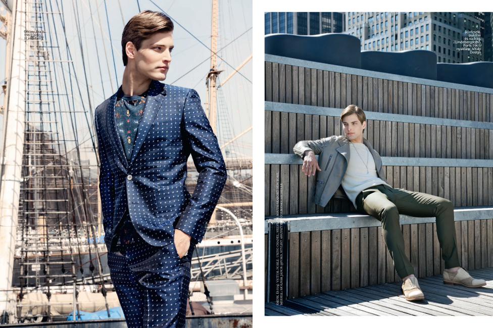 Sport & Style: Janos Molnar for Elle Man Hungary – The Fashionisto