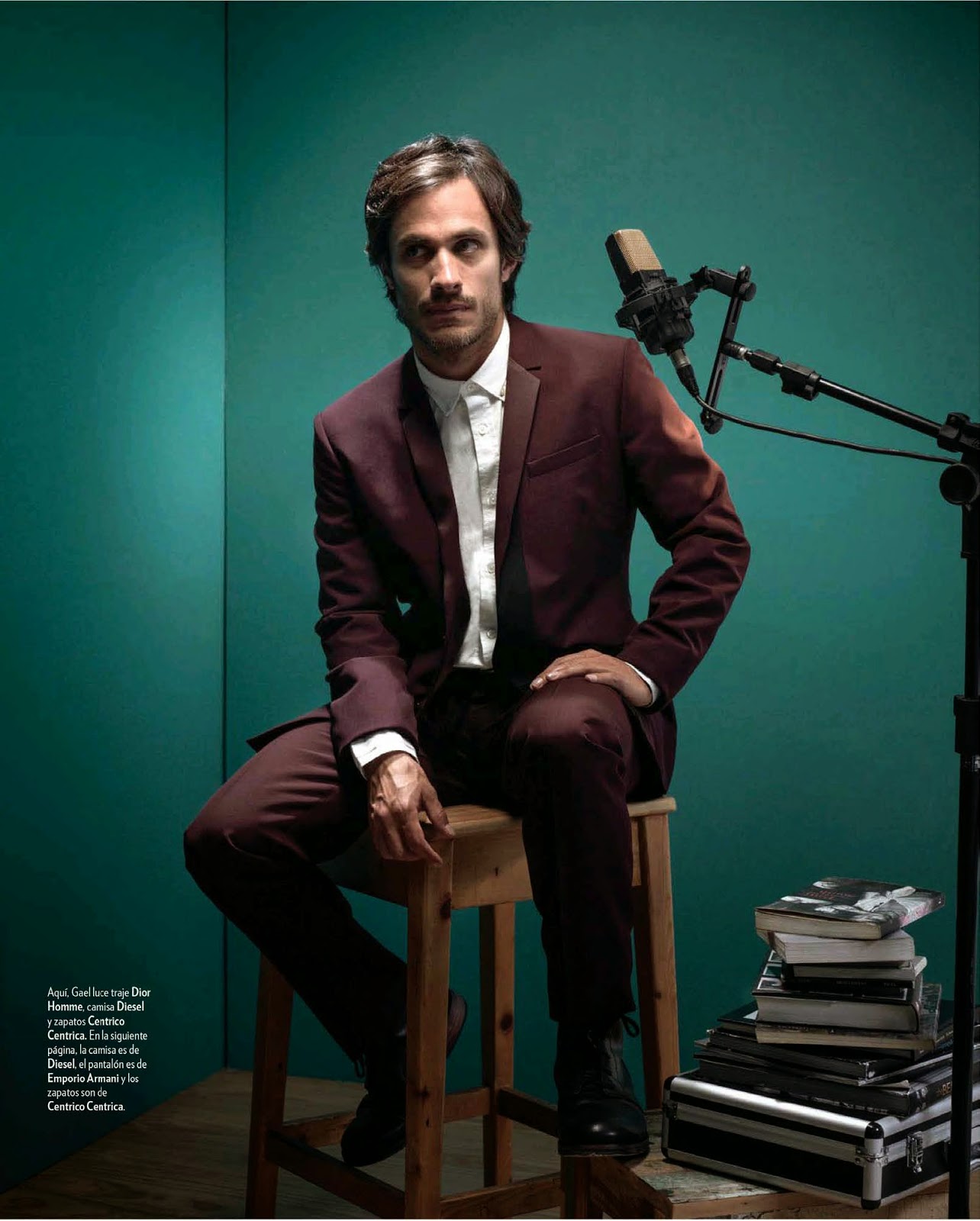 Gael Garcia Bernal Covers Icon Magazine – The Fashionisto