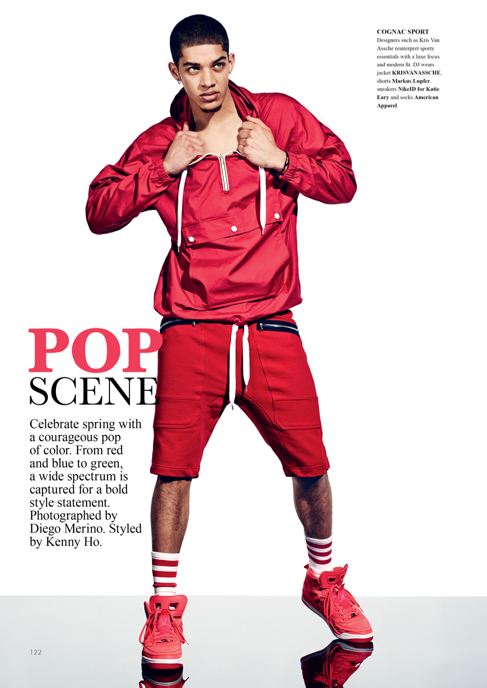 Pop Scene: DJ James by Diego Merino for Fashionisto #10 – The Fashionisto