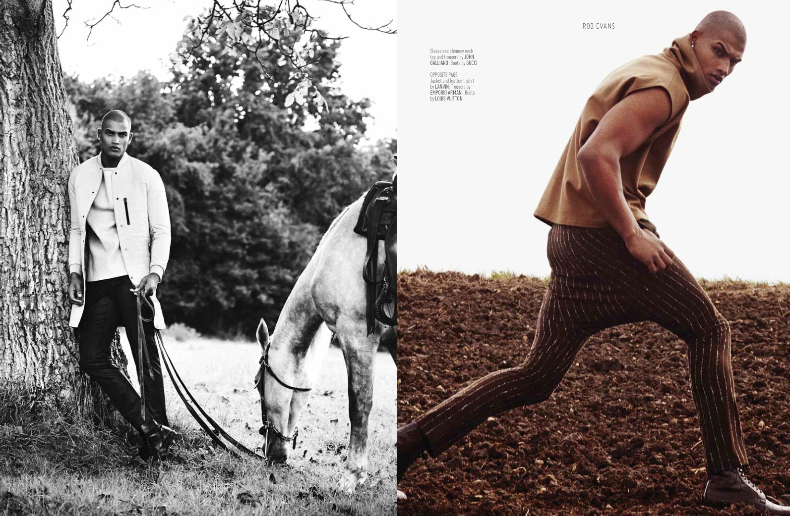 Rob Evans for August Man, Talks the Next Step – The Fashionisto