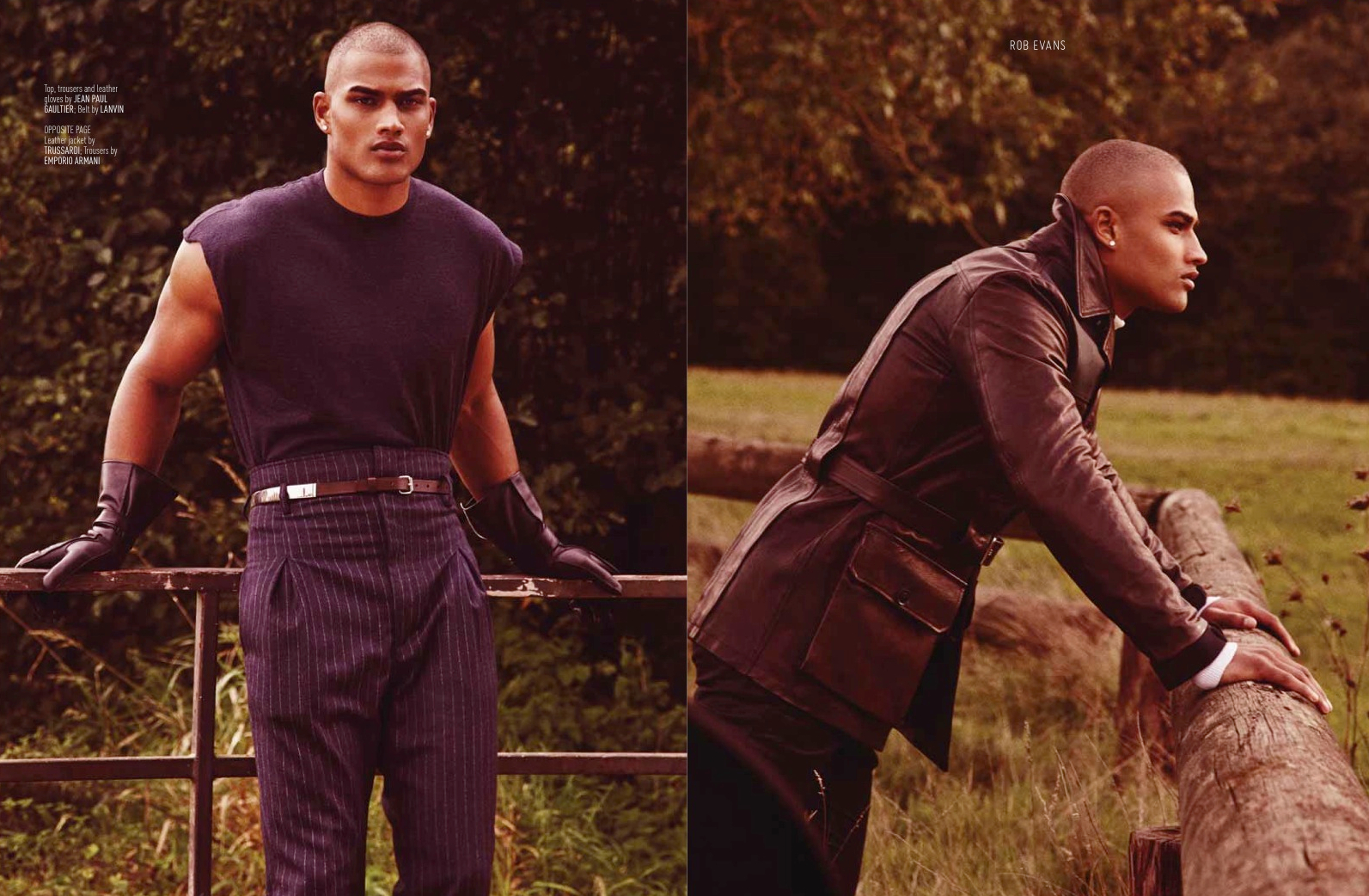 Rob Evans for August Man, Talks the Next Step – The Fashionisto