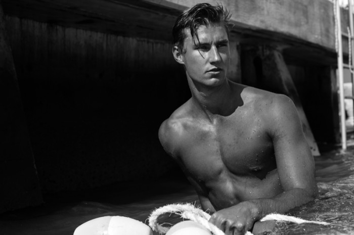 Ryan Hunter Poses in a Swimsuit for New Photos by Allen Henson – The ...