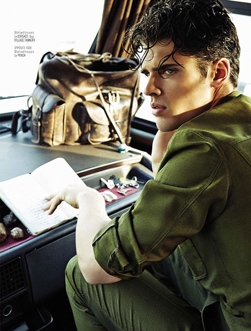 Brian Shimansky is ‘On the Road’ for August Man – The Fashionisto