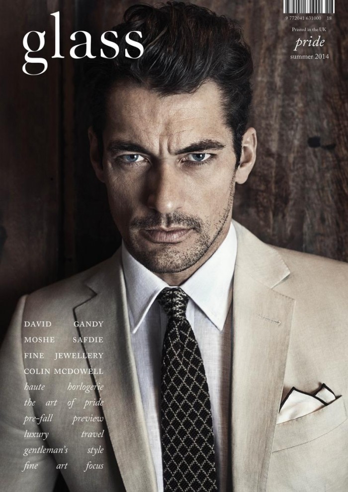 David Gandy Covers Glass Magazine’s Summer Issue – The Fashionisto