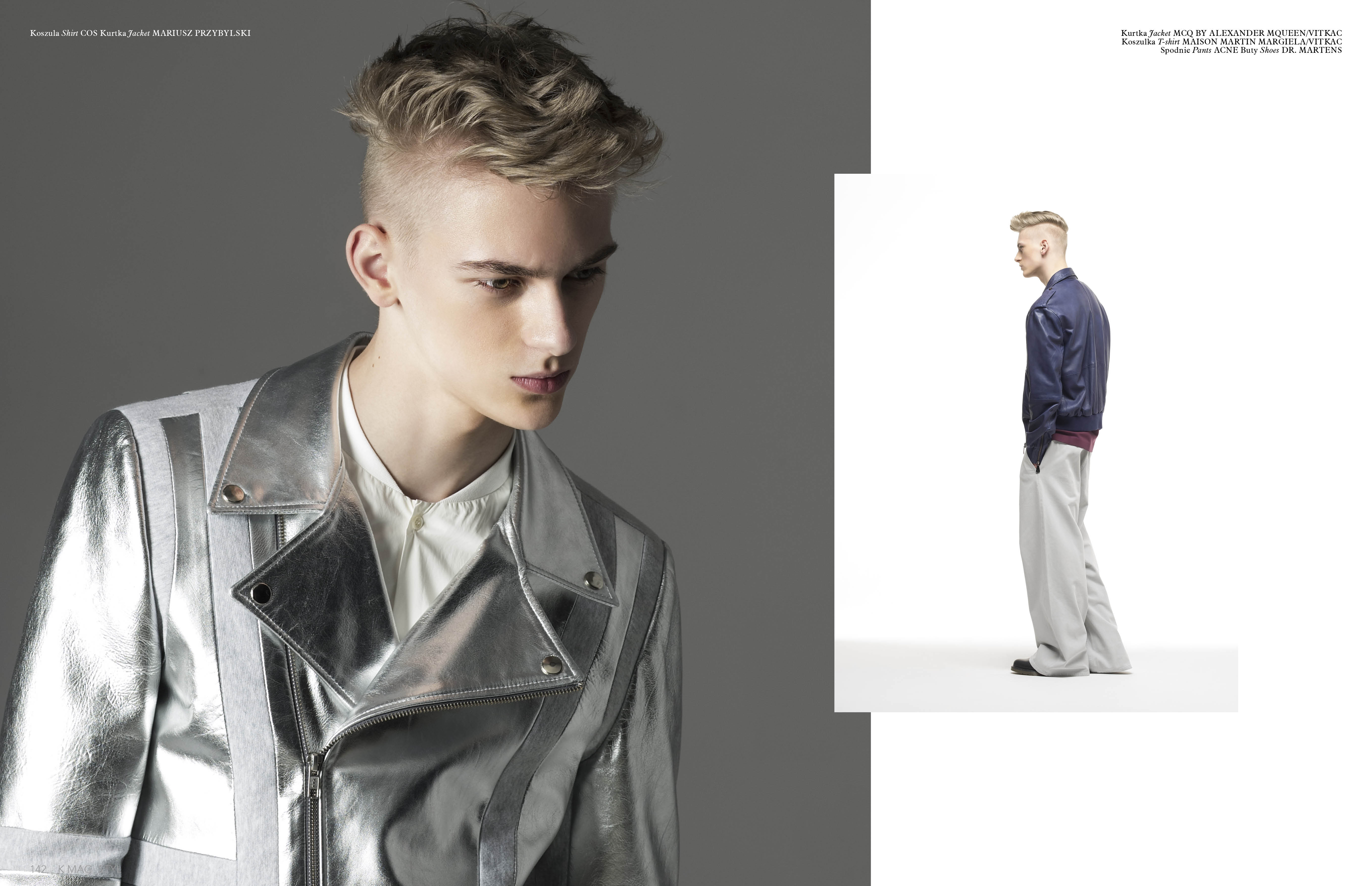 Model Dominik Sadoch Stars in K Mag Editorial – The Fashionisto