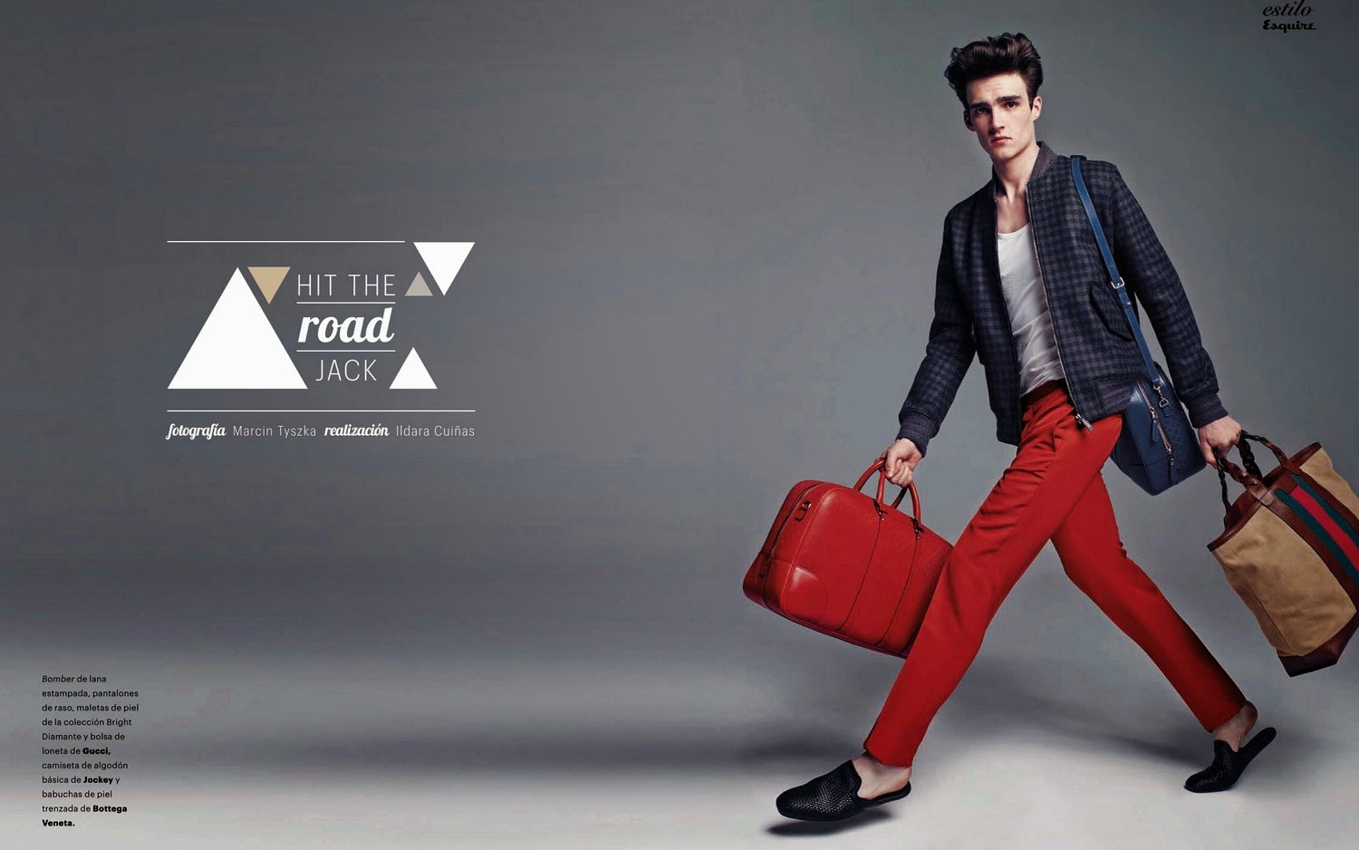 Hit the Road Jack: Elliot Vulliod for Esquire España – The Fashionisto