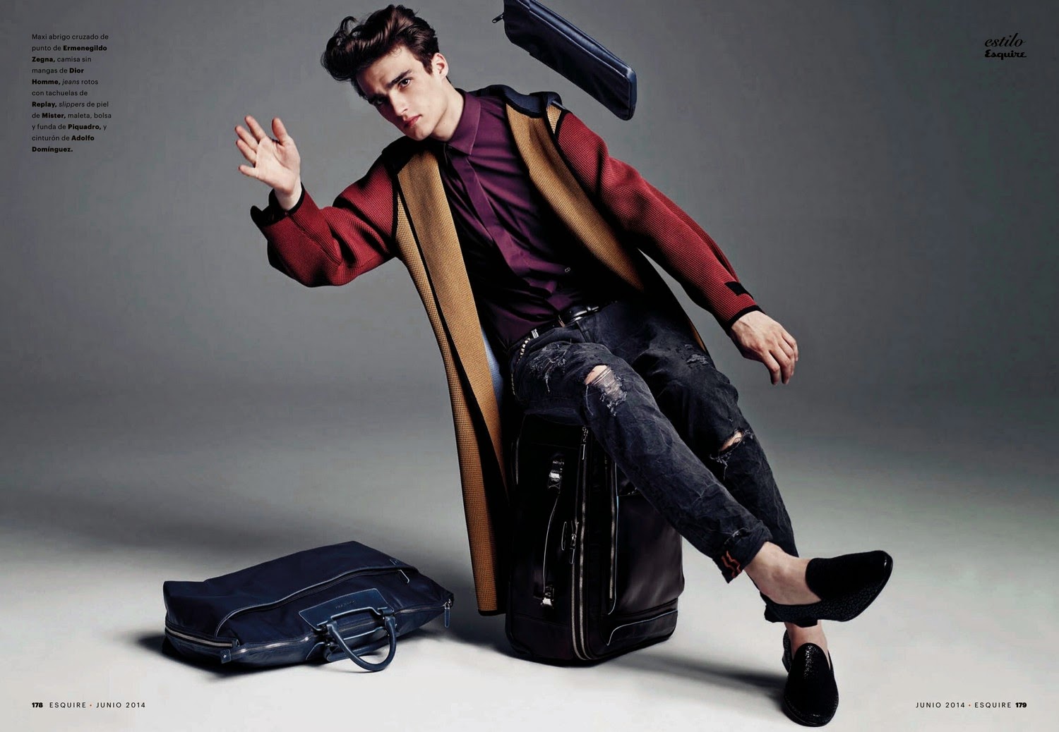 Hit the Road Jack: Elliot Vulliod for Esquire España – The Fashionisto