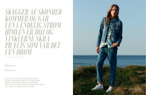 Model Erik Andersson Takes in a Casual Summer with Cover Man – The ...