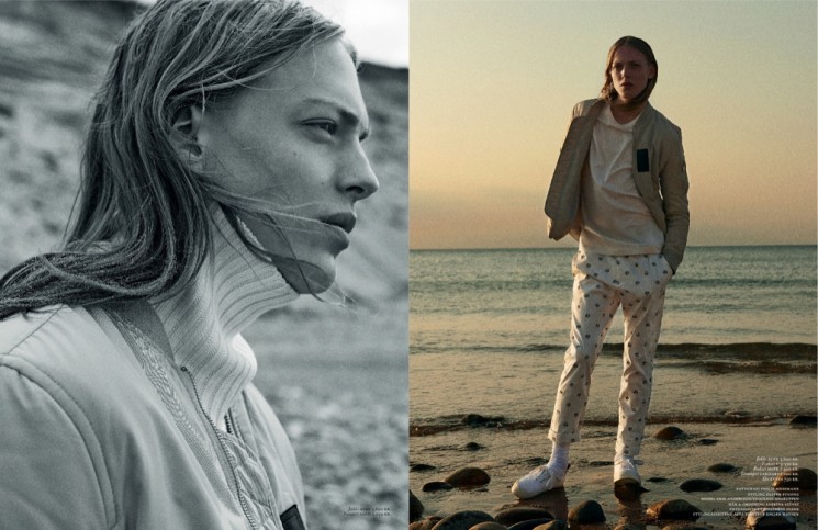 Model Erik Andersson Takes in a Casual Summer with Cover Man – The ...