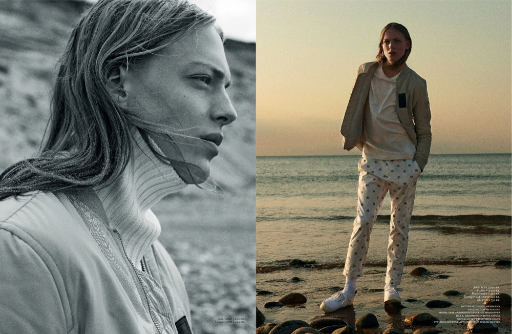 Model Erik Andersson Takes in a Casual Summer with Cover Man – The ...