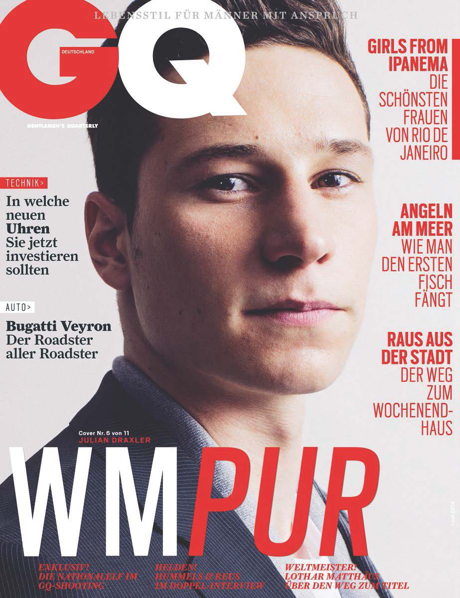 GQ Germany Celebrates World Cup with 11 Covers for July Issue – The ...