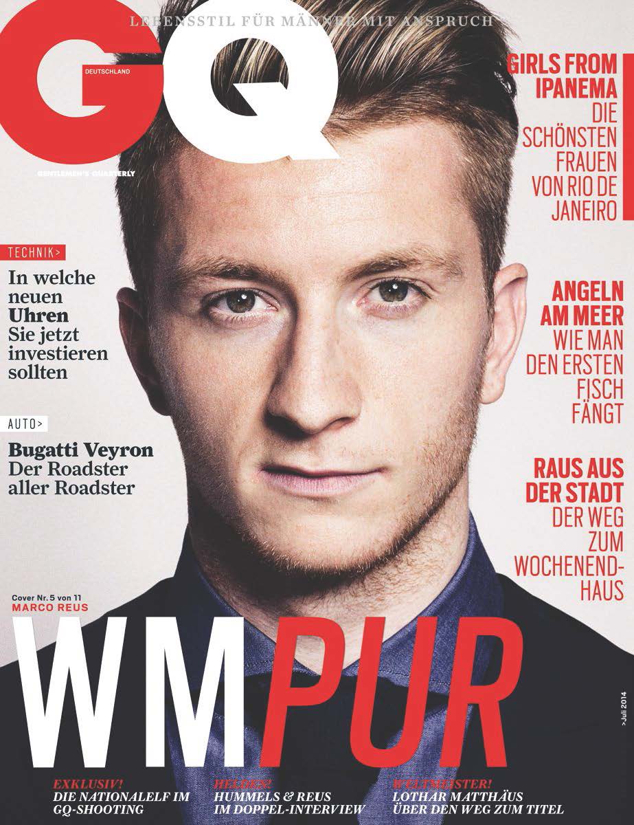 GQ Germany Celebrates World Cup with 11 Covers for July Issue – The ...