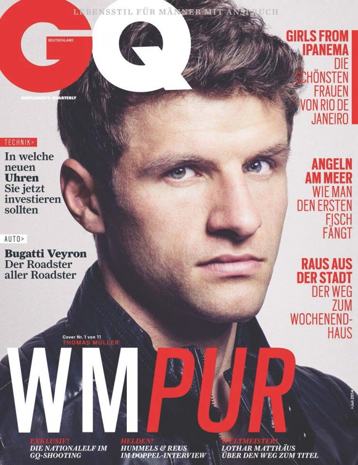 GQ Germany Celebrates World Cup with 11 Covers for July Issue – The ...