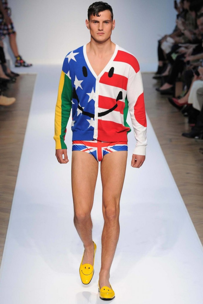 Moschino Spring/Summer 2015 | London Collections: Men – The Fashionisto