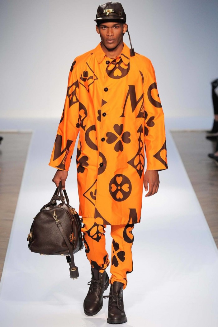 Moschino Spring/Summer 2015 | London Collections: Men – The Fashionisto
