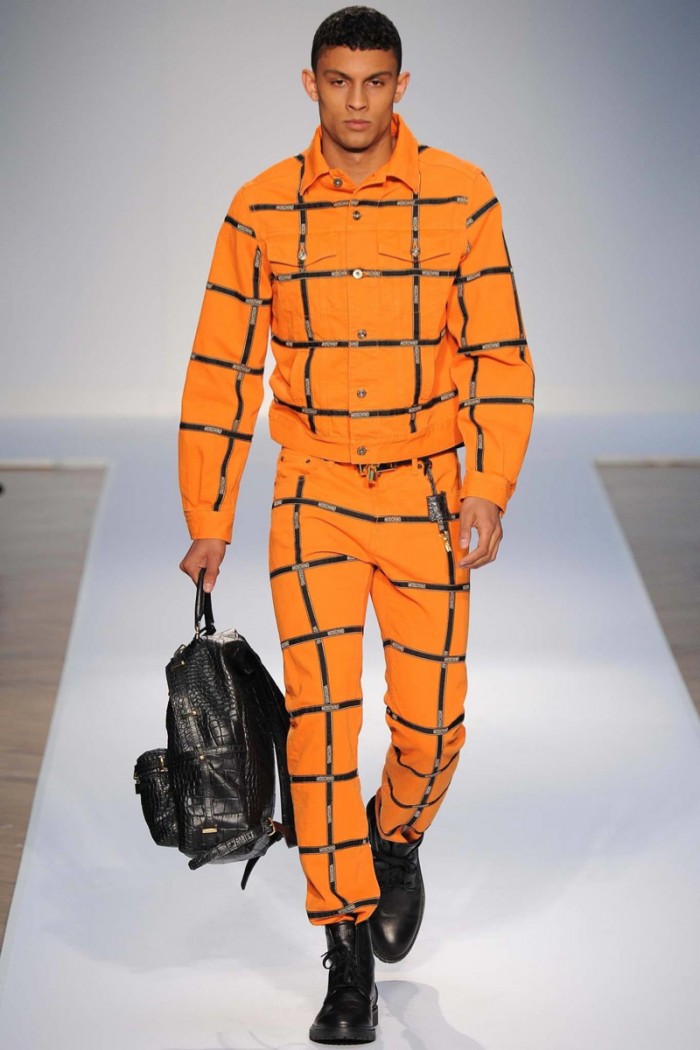 Moschino Spring/Summer 2015 | London Collections: Men – The Fashionisto