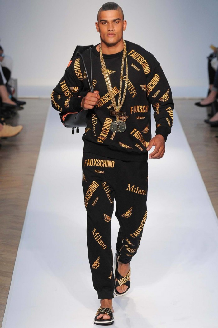 Moschino Spring/Summer 2015 | London Collections: Men – The Fashionisto
