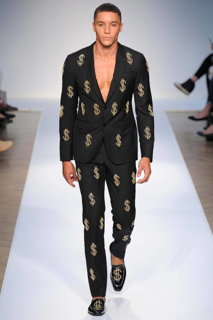 Moschino Spring/Summer 2015 | London Collections: Men – The Fashionisto