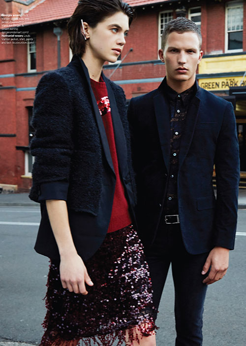 Nathaniel Visser Covers Denizen Magazine – The Fashionisto