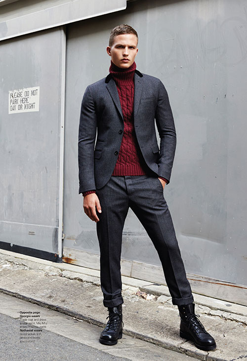 Nathaniel Visser Covers Denizen Magazine – The Fashionisto