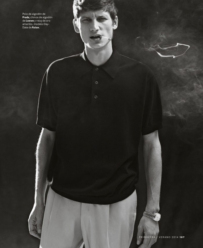 Roch Barbot Embraces Minimalism for Esquire España - Big Black Book ...