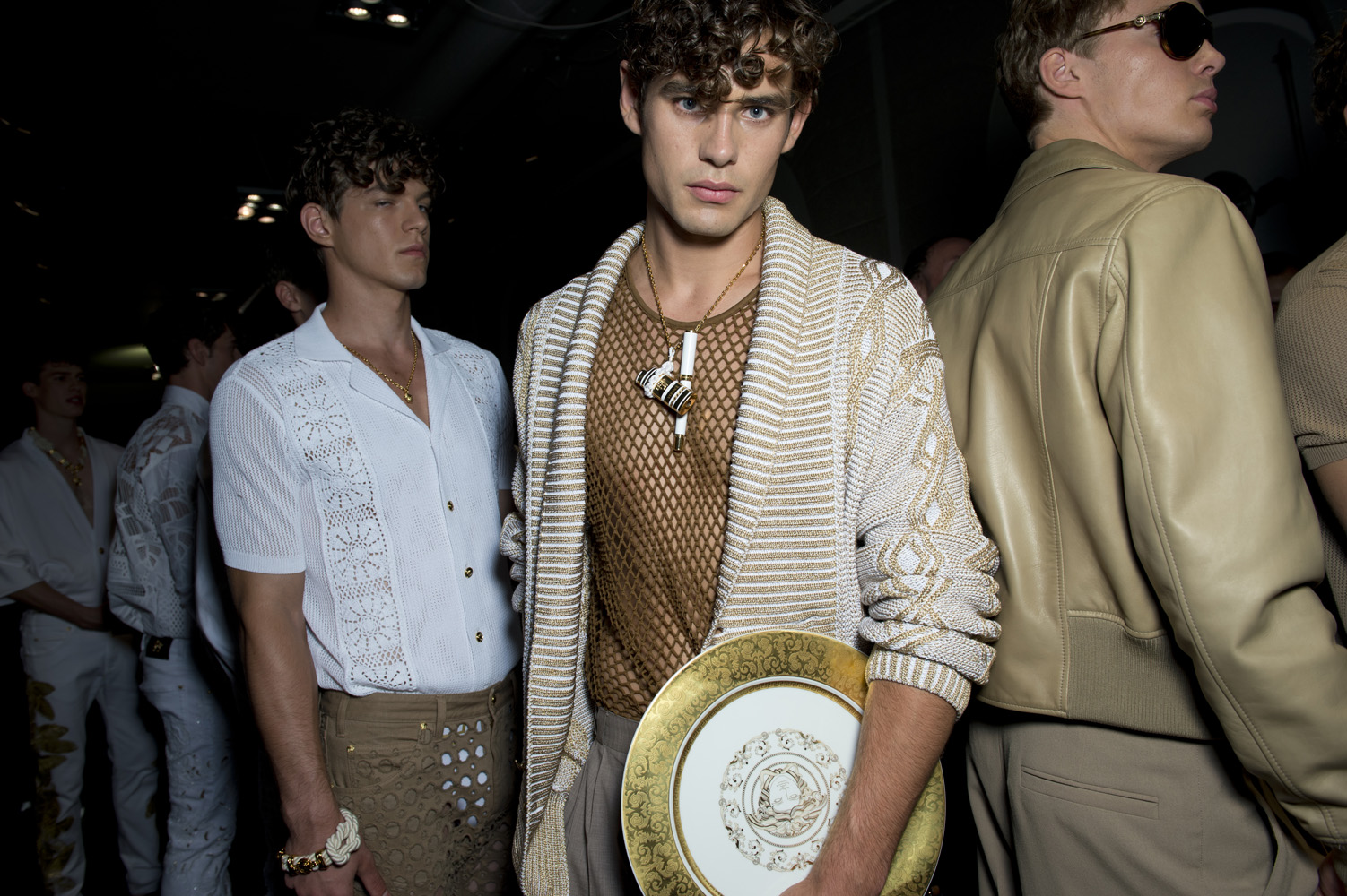 Versace Men Spring/Summer 2015 Behind the Scenes – The Fashionisto