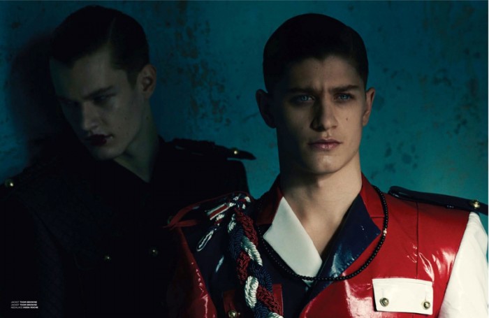 Thom Browne Feature: Paolo Gallardo + Charlie Markham for Seventh Man ...