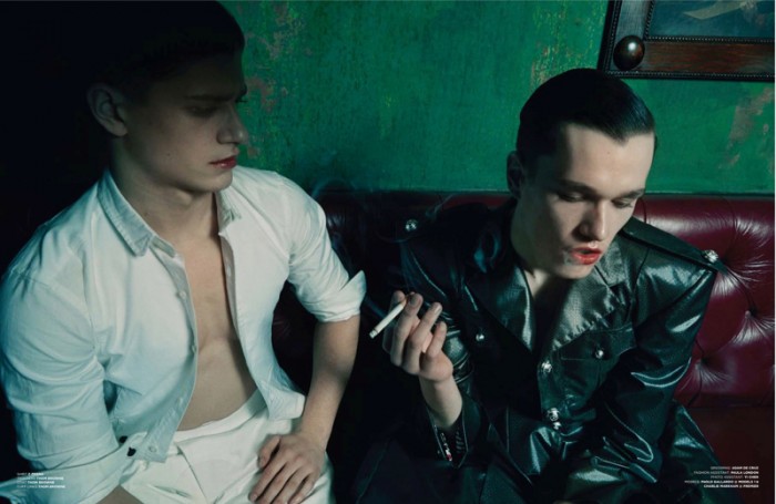 Thom Browne Feature: Paolo Gallardo + Charlie Markham for Seventh Man ...