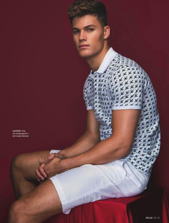 Tyler Maher Models Relaxed Summer Styles for DT Spain – The Fashionisto