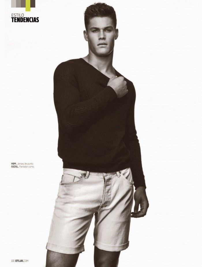 Tyler Maher Models Relaxed Summer Styles for DT Spain – The Fashionisto