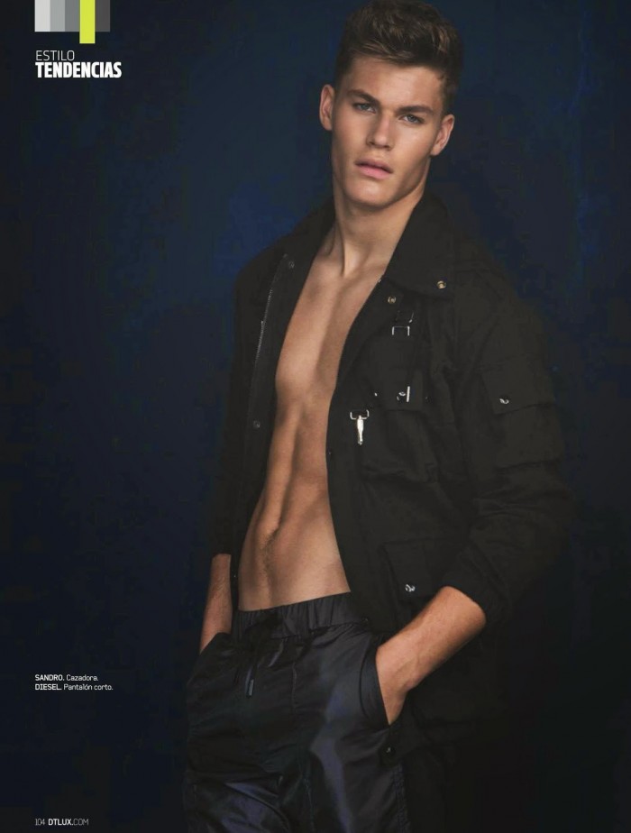 Tyler Maher Models Relaxed Summer Styles for DT Spain | The Fashionisto