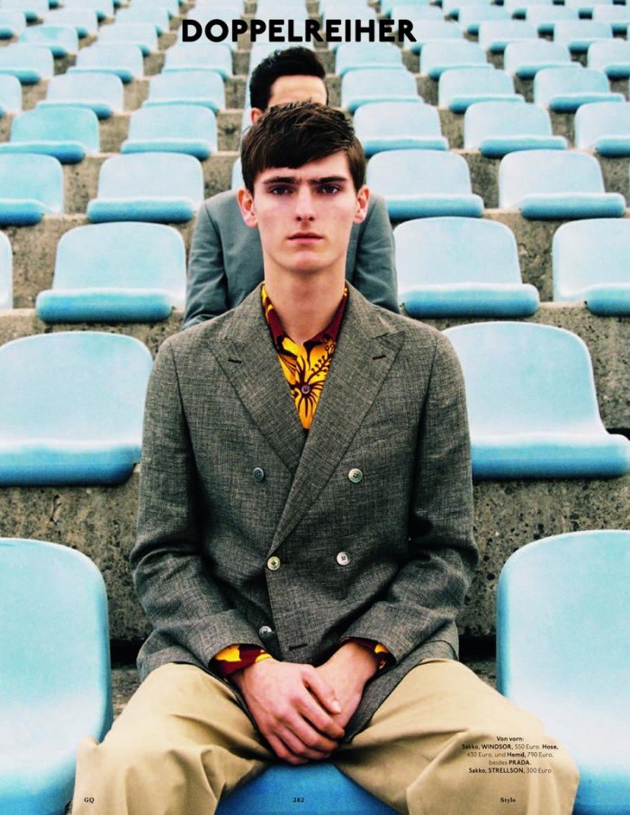 Alex Dunstan + Alexander Beck Model Summer Fashions for GQ Style ...