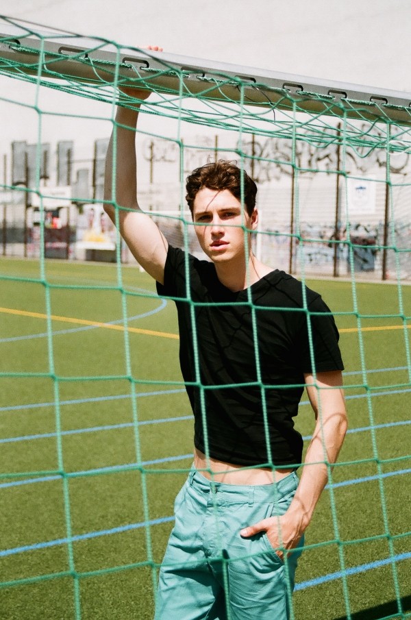 Brandon Logie in ‘Lift You Up’ by Joseph Wolfgang Ohlert – The Fashionisto