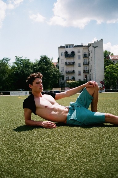 Brandon Logie in ‘Lift You Up’ by Joseph Wolfgang Ohlert – The Fashionisto
