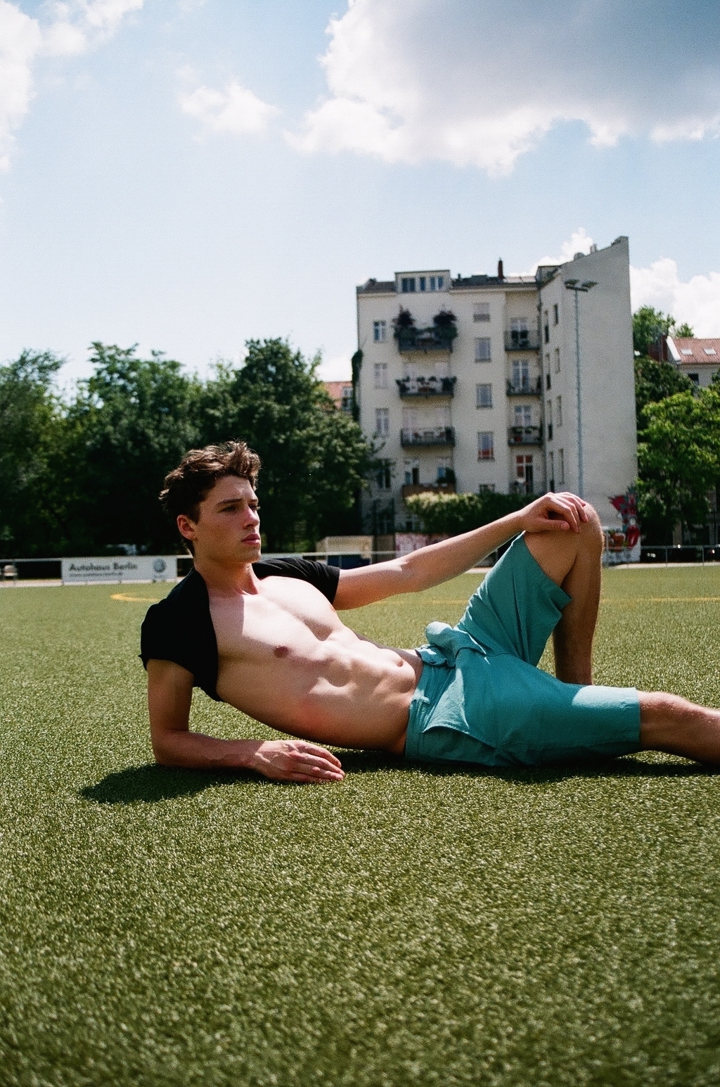 Brandon Logie in ‘Lift You Up’ by Joseph Wolfgang Ohlert – The Fashionisto