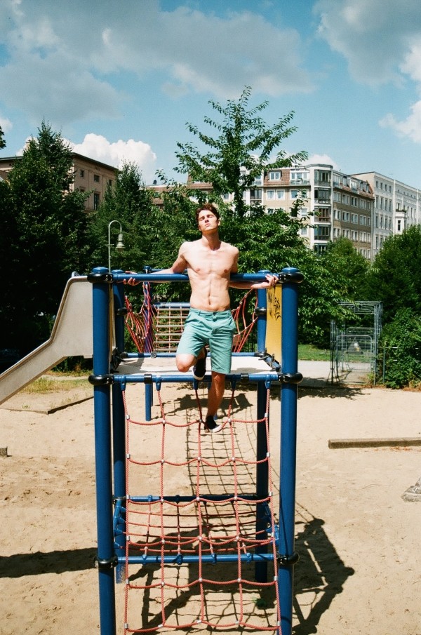 Brandon Logie in ‘Lift You Up’ by Joseph Wolfgang Ohlert – The Fashionisto