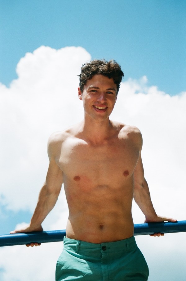 Brandon Logie in ‘Lift You Up’ by Joseph Wolfgang Ohlert – The Fashionisto